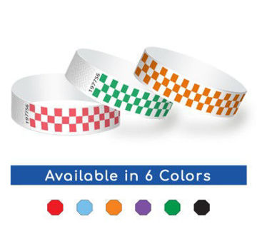 Admit One 19 mm; Custom Tyvek Wristband Manufacturer | Eco Friendly ...